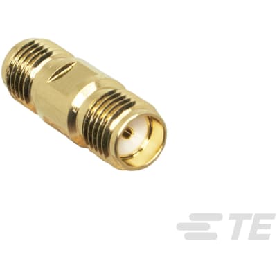 TE Connectivity - ADP-SMAF-SMAF-G - Adapter SMA Jack to SMA Jack Gold, LINX SMA/SSMA - RS