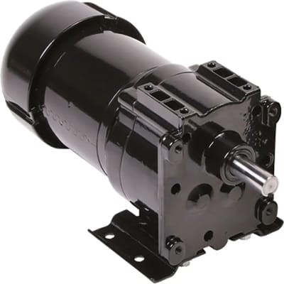 Bison Gear (AMETEK) - 016-246-6102 - AC Gearmotor, Parallel, 16 RPM, 102.4/1 Ratio, 1/6 HP, 115/ ...