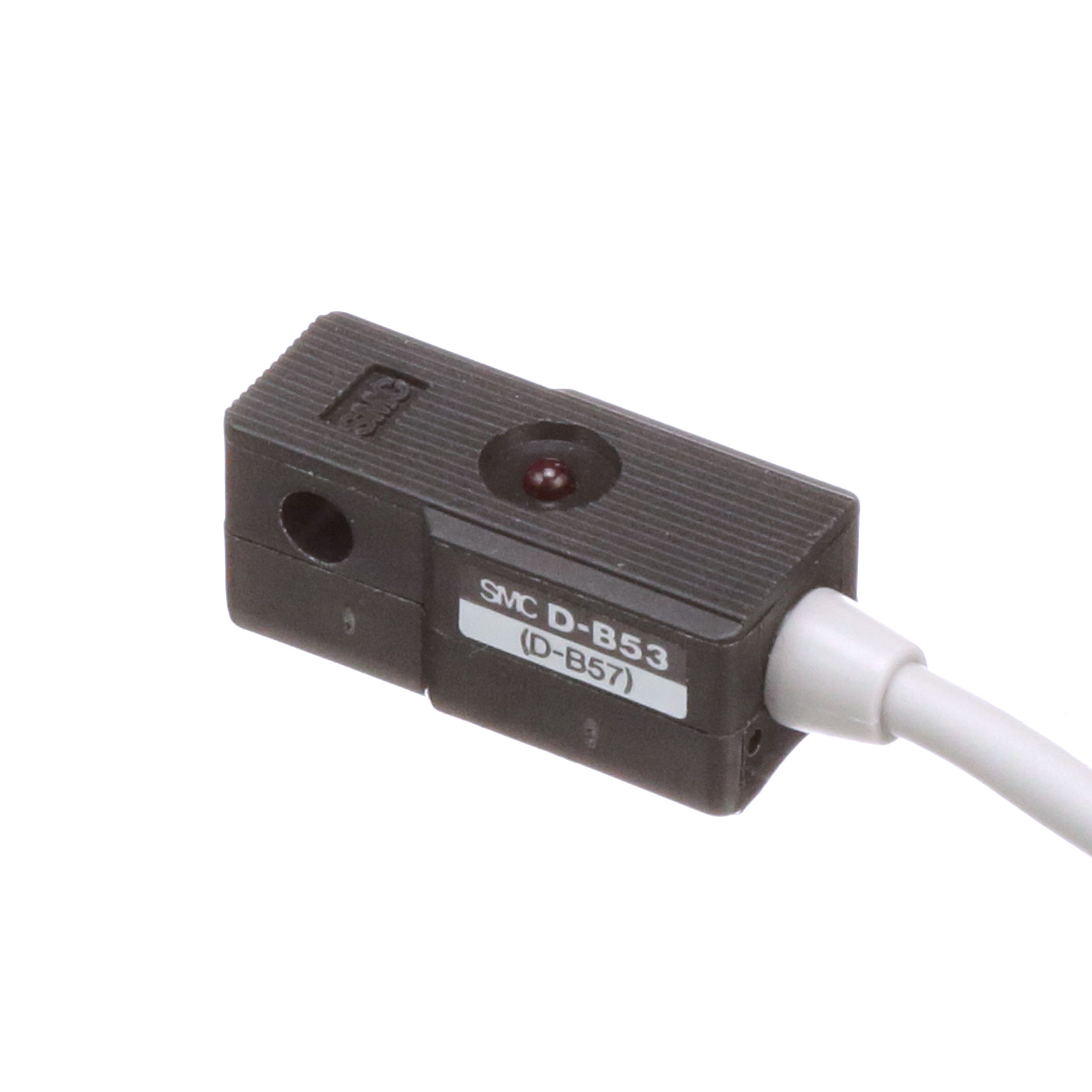 SMC Corporation - D-B53 - Sensor, reed switch, band mount, grommet connection, for NCM cylinders ...