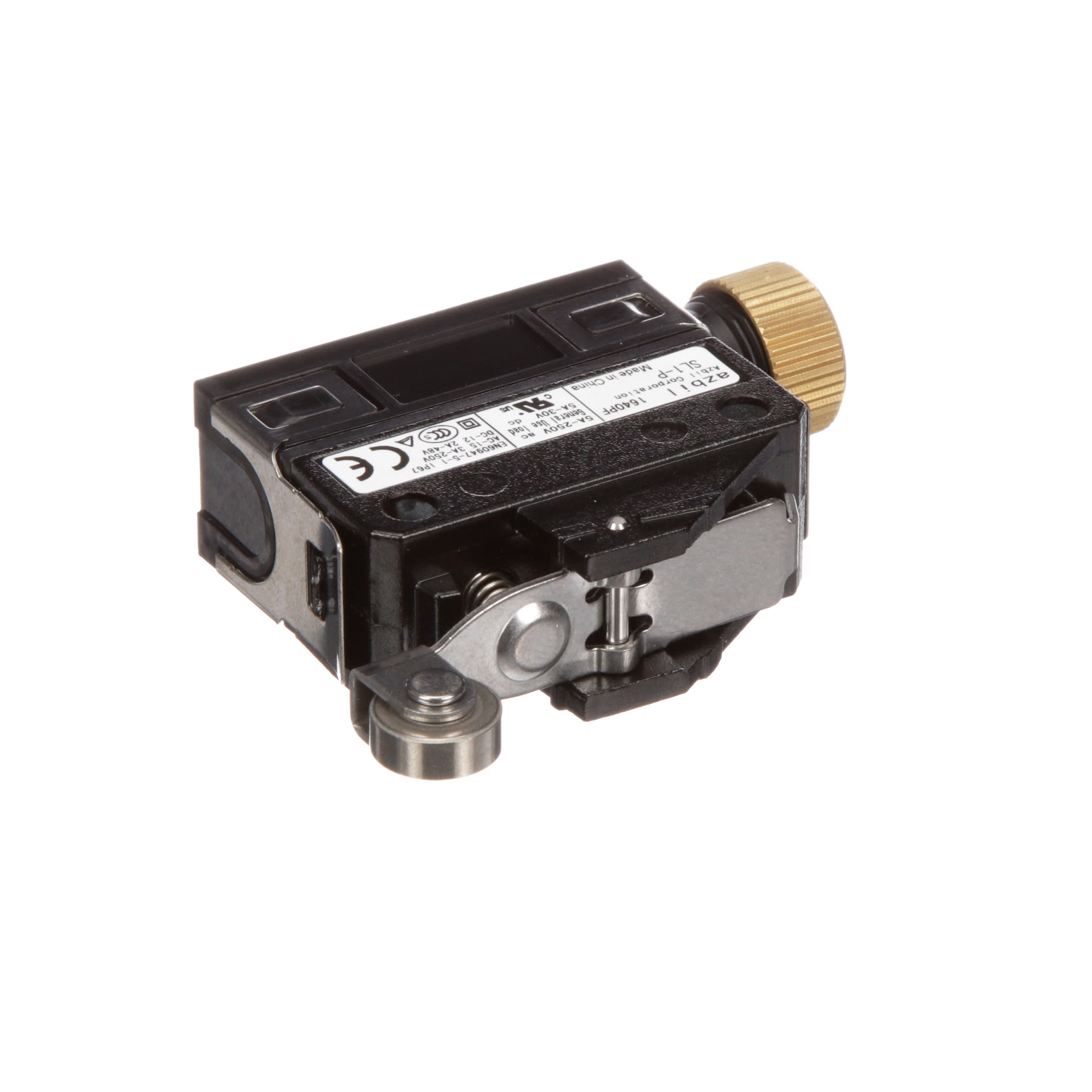 Honeywell - SL1-P - Limit Switch, Top Roller, 1NC/1NO, SPDT, Snap Action, Compression Fitting - RS