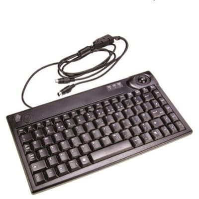 RS COMPONENTS UK - SPR-8695T-UKE - Mini trackball keyboard with 86 keys - RS