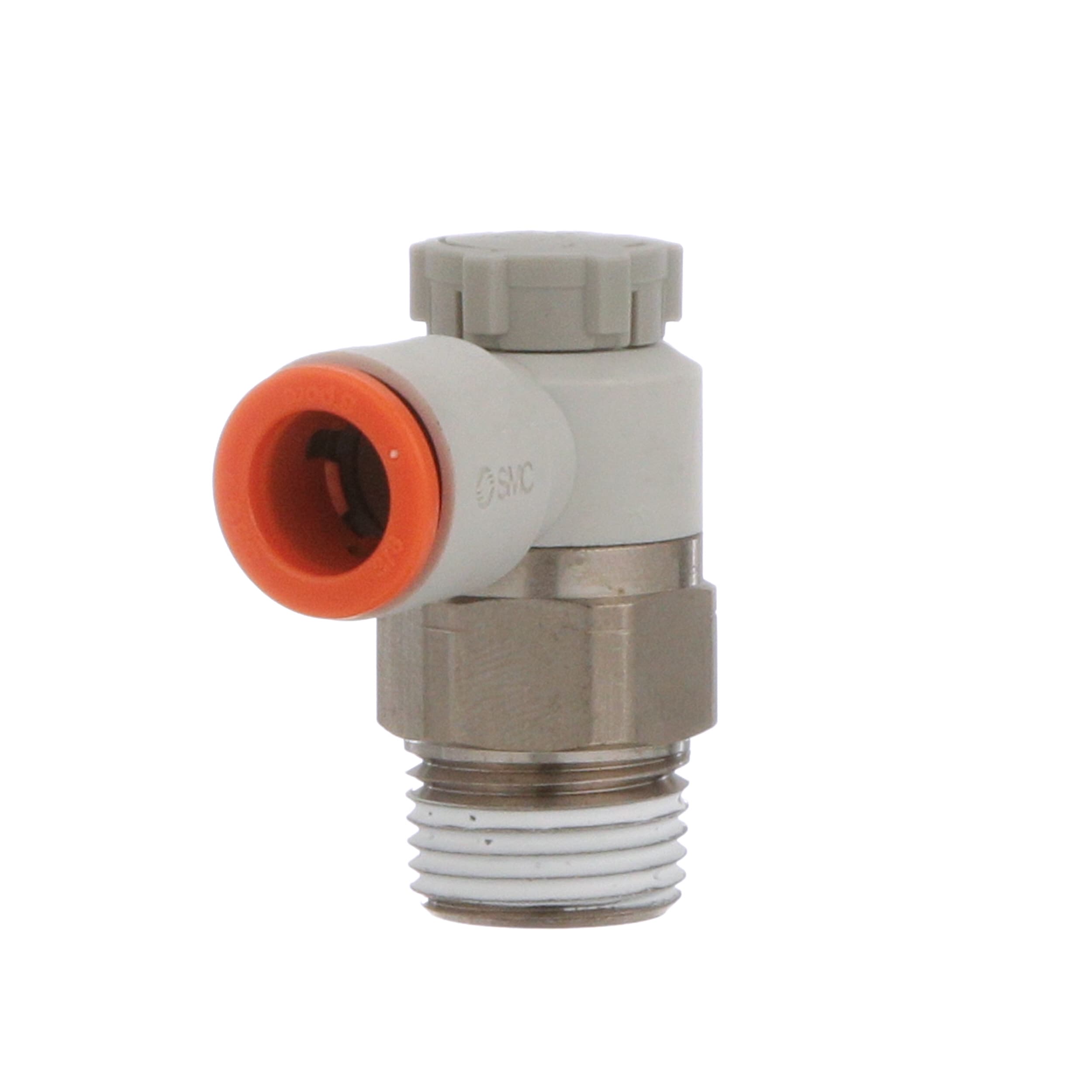 SMC Corporation - AS3201F-N03-11SA - Speed controller, elbow, meter-out, 3/8" one-touch x 3/8 ...