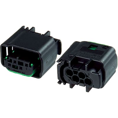 TE Connectivity - 1-967640-1 - Micro Quadlock System Series, 4 Way Socket Housing - RS