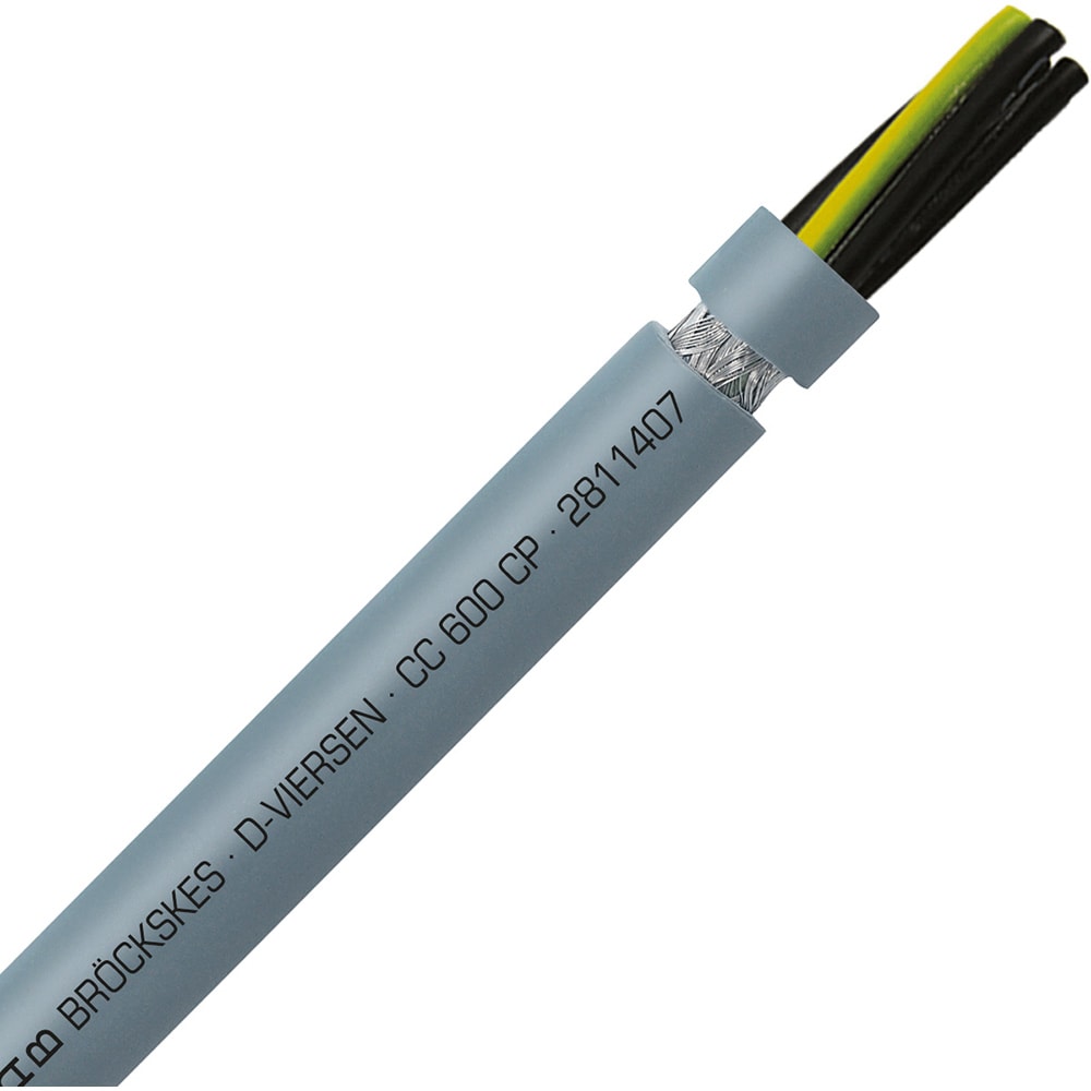 SAB - 2811407 - Multiconductor Cable, 7C, 14AWG, 46x30, BC, PVC ins ...