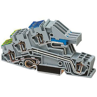 Phoenix Contact - 3031830 - Installation ground terminal block Spring ...
