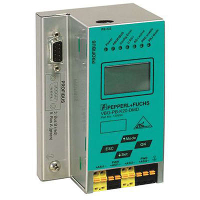 Pepperl+Fuchs Factory Automation - VBG-PB-K20-DMD - ASI to Profibus Gateway Double Master ...