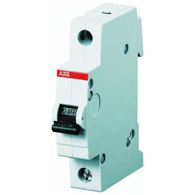 ABB - S201M-C20 - Miniature Circuit Breaker, Pro M compact S200 MCB, 1P, 20 A, C Curve - RS