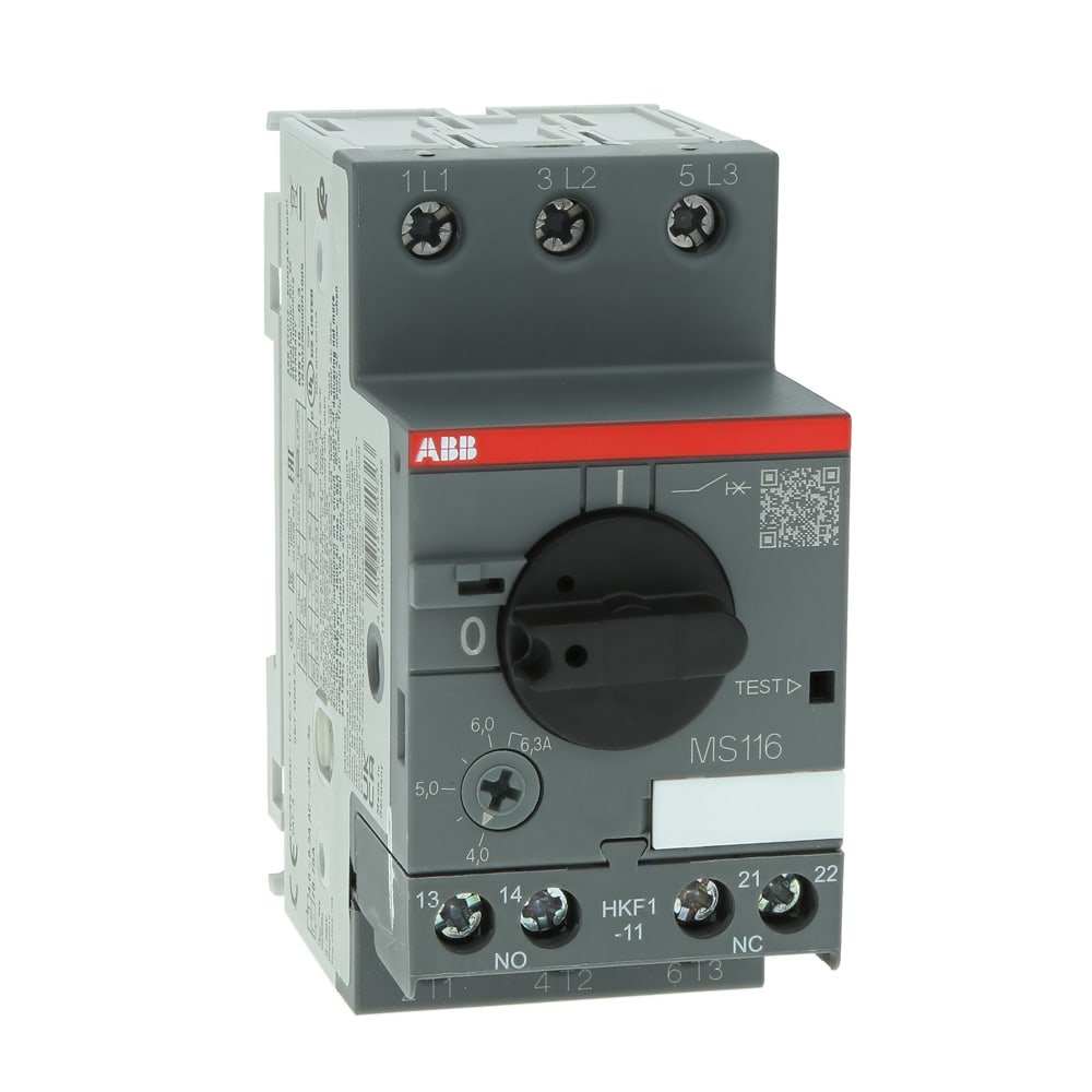 ABB - MS116-20 - Manual Motor Starter 10hp@480V 16-20A 690V Thermal/Magnetic MS116 Series - RS
