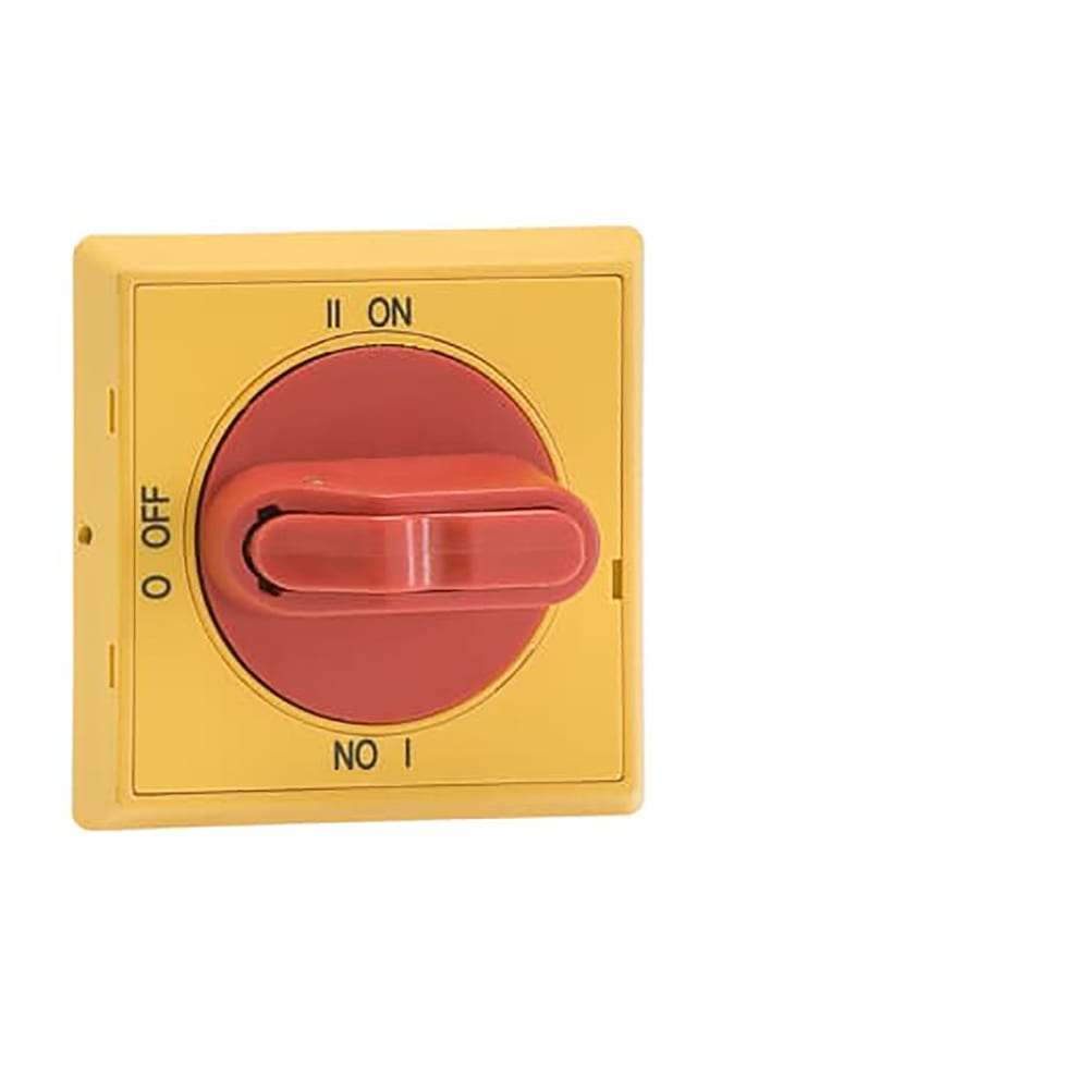 ABB - OHYS2AJE011 - Selector Handle NEMA 1,3R,12 / IP65 Yellow/Red Handle - RS