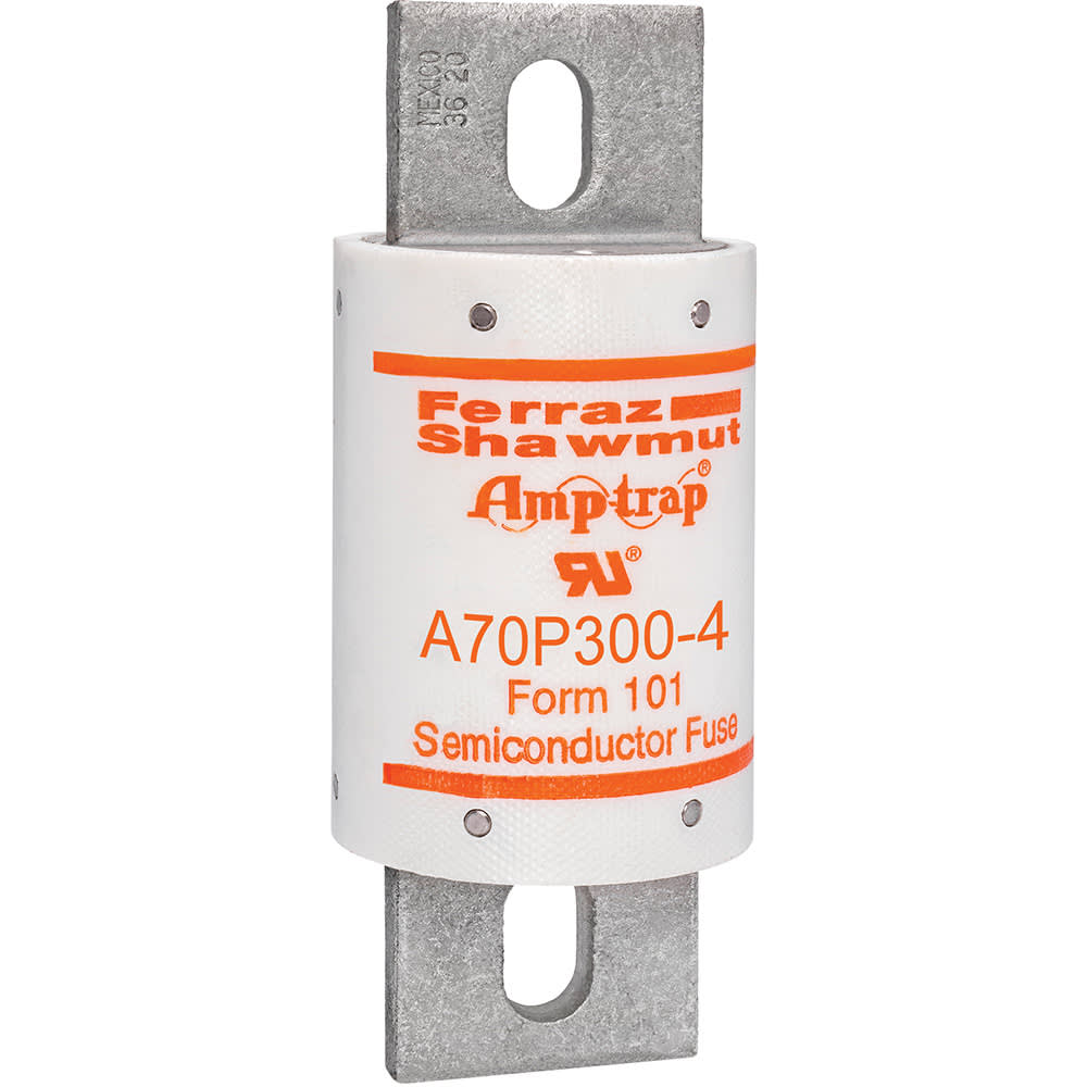 Mersen - A70P300-4 - Semiconductor Protection Fuse Fast Acting 100kA AC/100kA DC 700VAC/650VDC ...