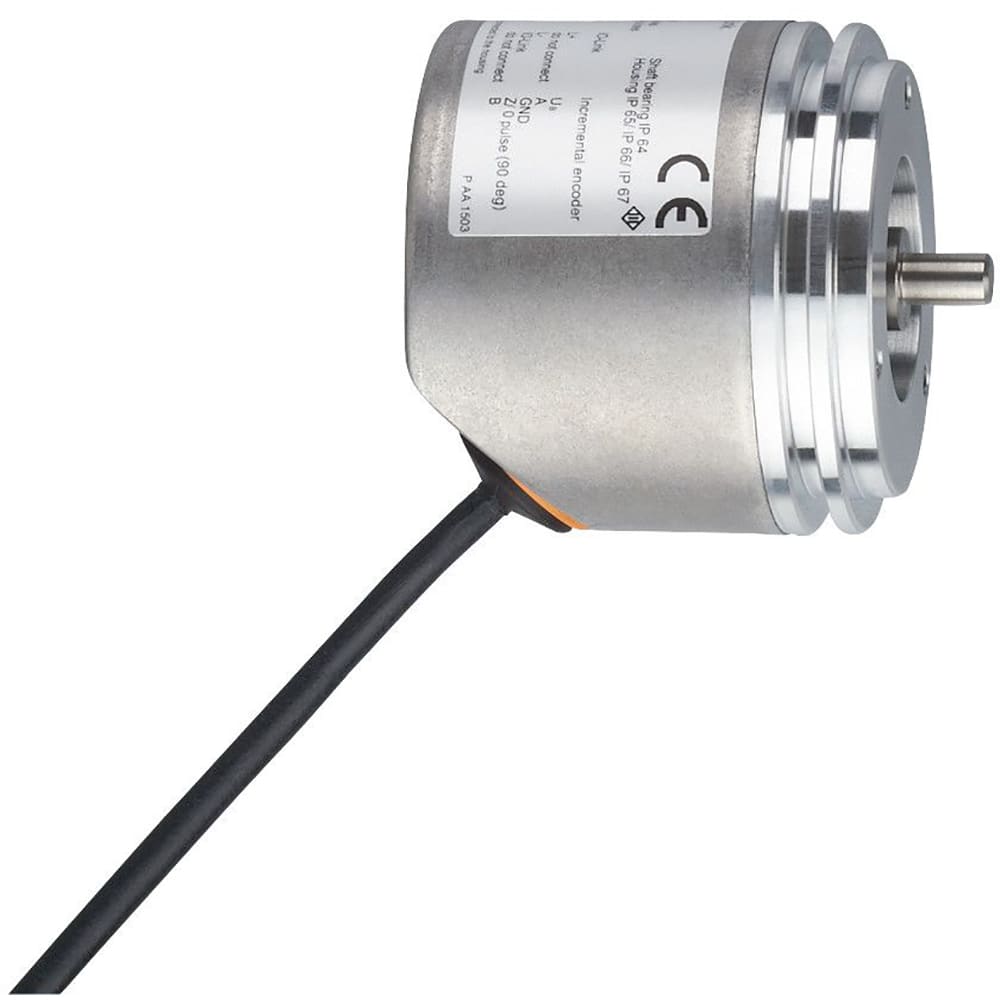 ifm efector - RU3500 - ifm electronic, Incremental Encoder, 12000 rpm, Solid Shaft, 4.5-30VDC - RS