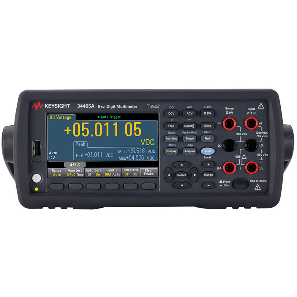 Keysight Technologies - 34465A/GPB - Multimeter; Digital; TrueVolt; 6.5 ... Keysight Technologies - 34465A/GPB - Multimeter; Digital; TrueVolt; 6.5 ...