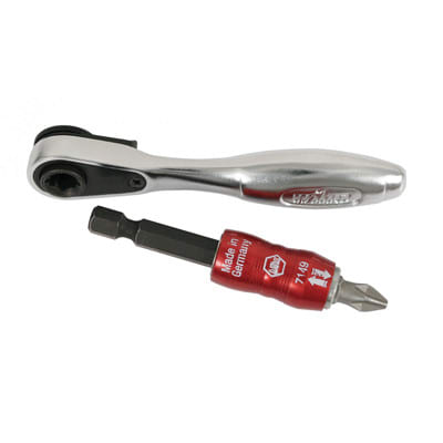 Wiha Tools 38060 Mini Bit Ratchet and ClicFix Set RS