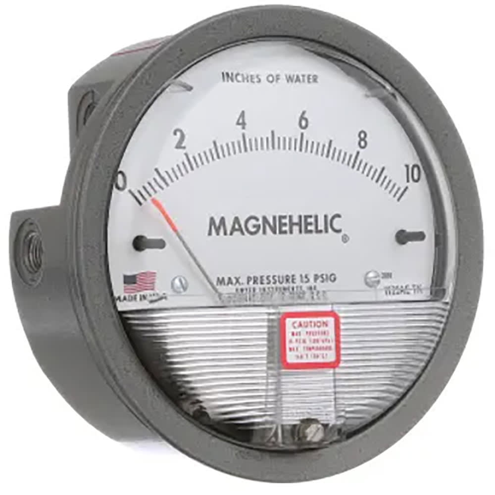 How To Read A Photohelic Gauge at Kai Hartung blog