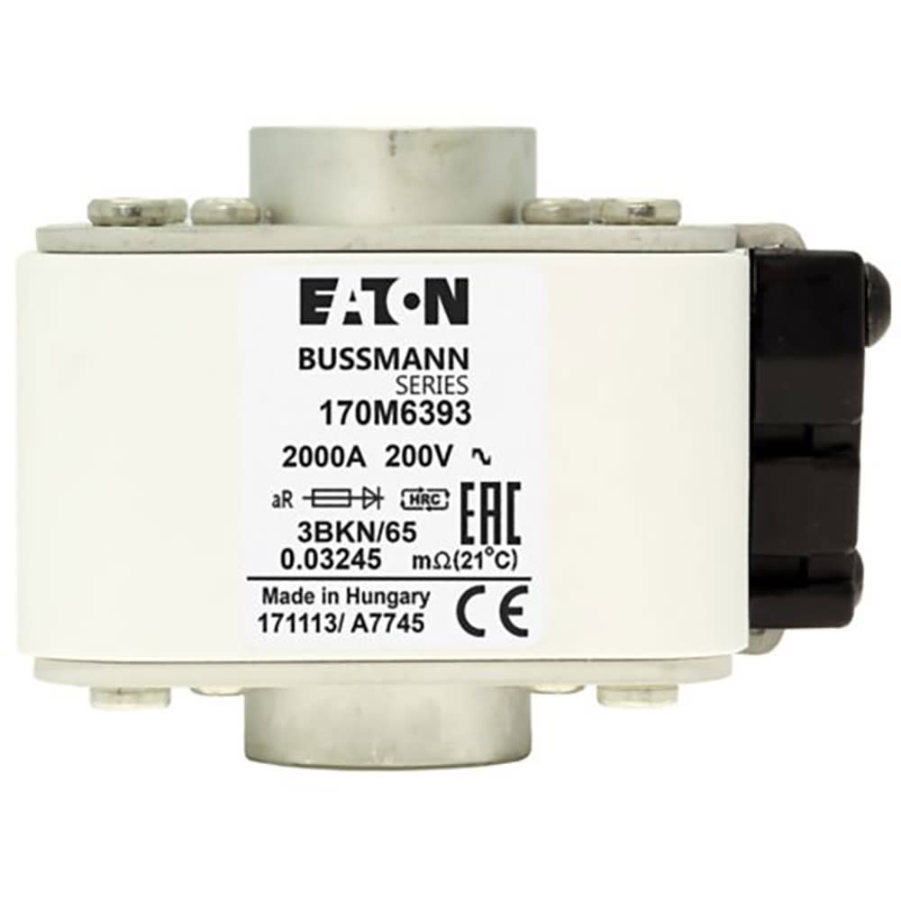 Bussmann by Eaton - 170M6393 - FUSE 2000A 200V 3BKN/65 AR - RS