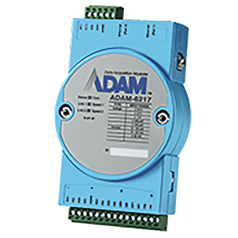 Advantech Adam 6217 B Remote Io Module 8 Analog Isolated Input Modbus Tcp Adrxo Adam
