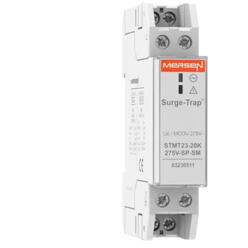 Mersen - 83230510 - Surge Protection Device,Power Lines,TT/TNS,Type 2+3/Class II+III,2P,6kA ...