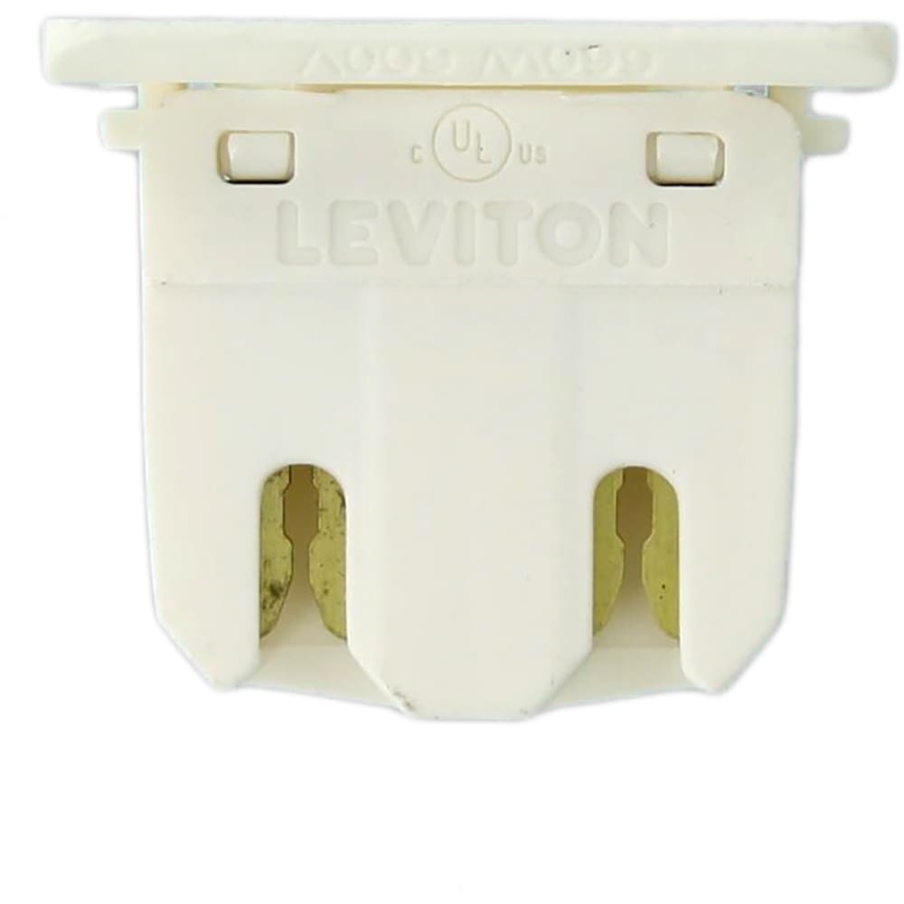 Leviton - 13280 - Fluorescent Lampholder, T8 Medium, Bi Pin, G13 Base, Non-Shunted ...