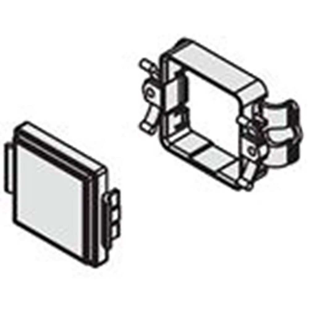 SMC Corporation - ZS-46-D - Bracket, Stainless Steel, 90deg Angle, 2 Mounting Holes, Compact ...