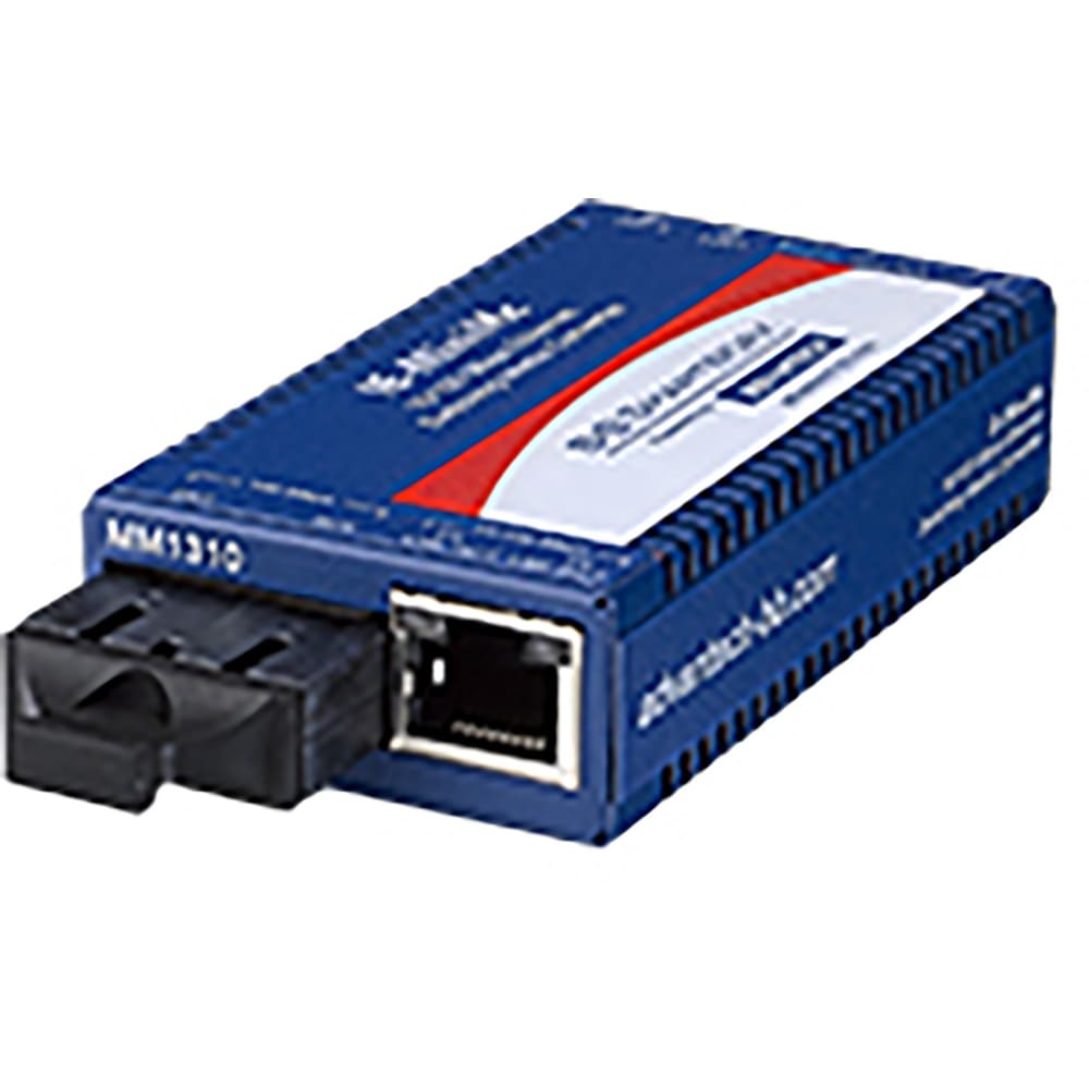 Advantech - IMC-350I-SL-PS-A - Fiber Media Conversion, IE-MiniMc Series, TP-TX/FX-SM1550-SC, W ...
