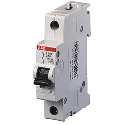 ABB S201P-Z3 Circuit Breaker; 1-Pole; Z Curve; 3A; 480Y/277 VAC; Handle; Screw Terminals