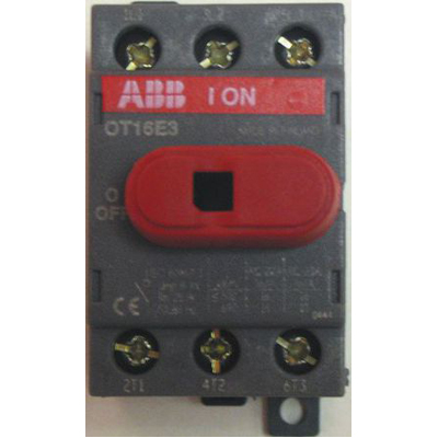 ABB OT200U03 Non-Fused Disconnect switch 200A 3 Poles 600VAC, Panel Mount, UL98
