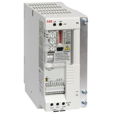 ABB Drives ACS55-01E-07A6-2 Comapct Micro Drive, 2HP, 200VAC, EMC Filter, 1.5kW, 7.6A IP20 ...