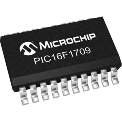 Microchip Technology Inc. PIC16F1709-I/SO MCU 8-bit PIC16 PIC CISC 14KB Flash 3.3V/5V 20-Pin ...