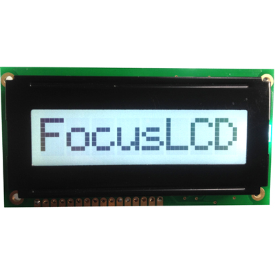 Focus Display Solutions C202C-FTW-LW65 Displays LCD Character Module LBC Series 20x2 FSTN Black ...