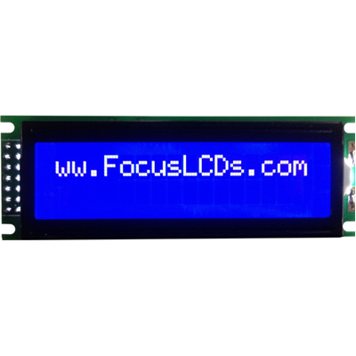 Focus Display Solutions C402A-BW-LW65 Displays LCD Character Module LBC Series 40x2 STN Blue ...