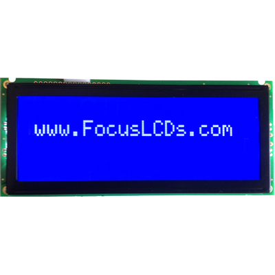 Focus Display Solutions C204BLBSBSW6WN55XAA Displays LCD Character Module LBC Series 20x4 STN ...