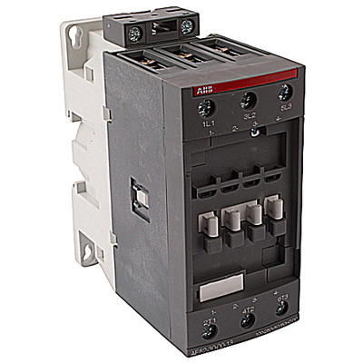 ABB AF12-30-10-13 AF12 3 Pole Contactor, 12.5 A, 7.5 kW@ 600 V, 100 - 250 V ac/dc Coil