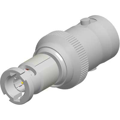 Amphenol RF APH-BNCJ-HDBNCP Straight 75Ohms RF Adapter BNC Socket to HD BNC Plug 3GHz, BNC Series