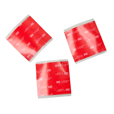 TapeCase 3M 4905 0.75"SQ-250 3M VHB, 20 mil, Acrylic - 0.75in Squares