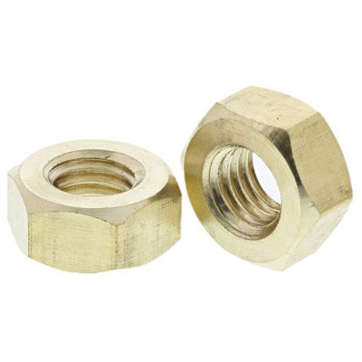 RS PRO 4832558 M10 Brass Full Nuts