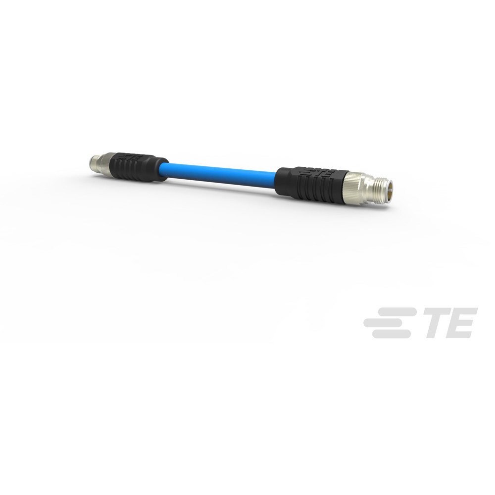 TE Connectivity 3-2322423-9 M12 A-M-8 CAB ASS. (PLG-PLG) 20.0M CAT 7