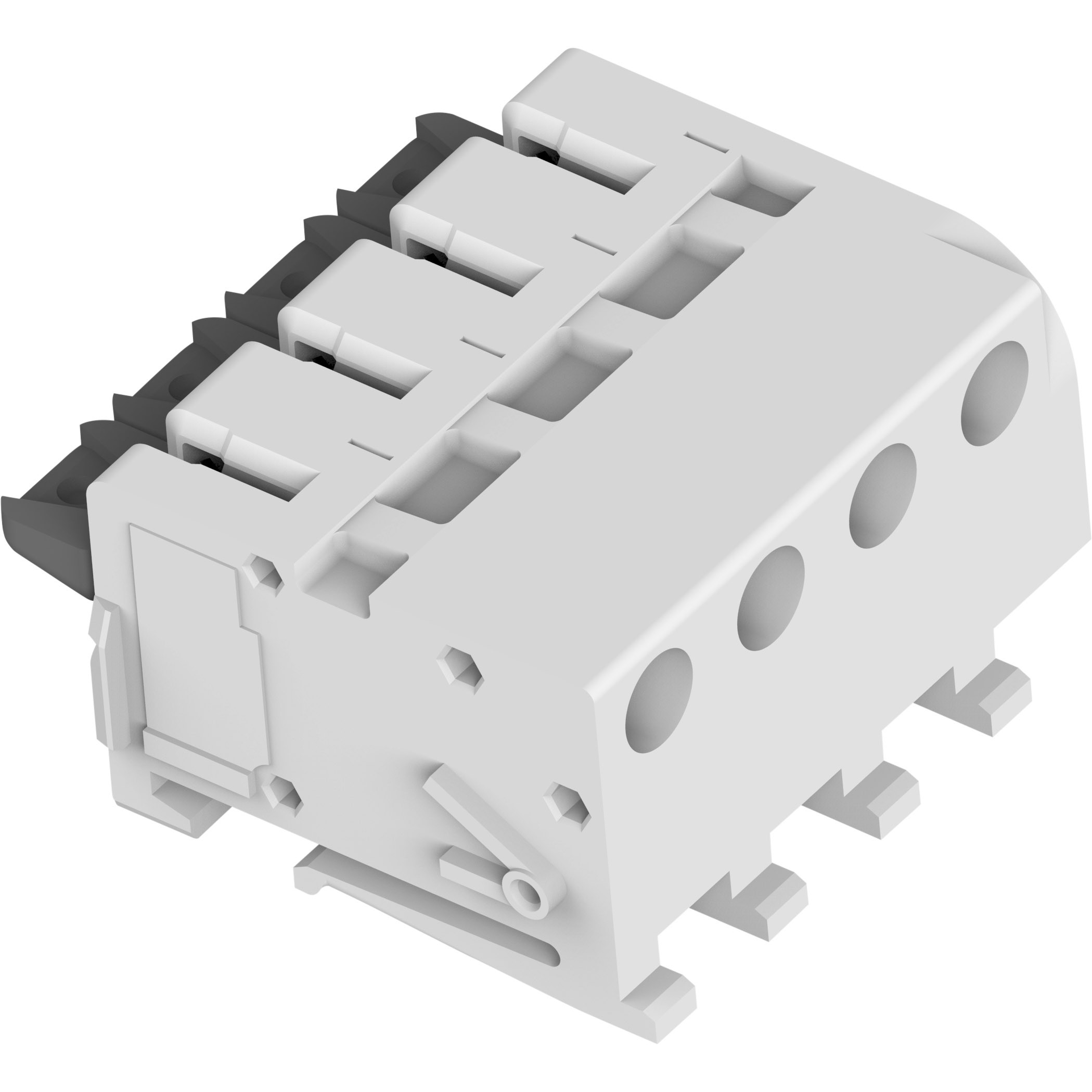 TE Connectivity 2319461-4 Terminal Block Connector WIREMATE 2-PIECE 5MM ...