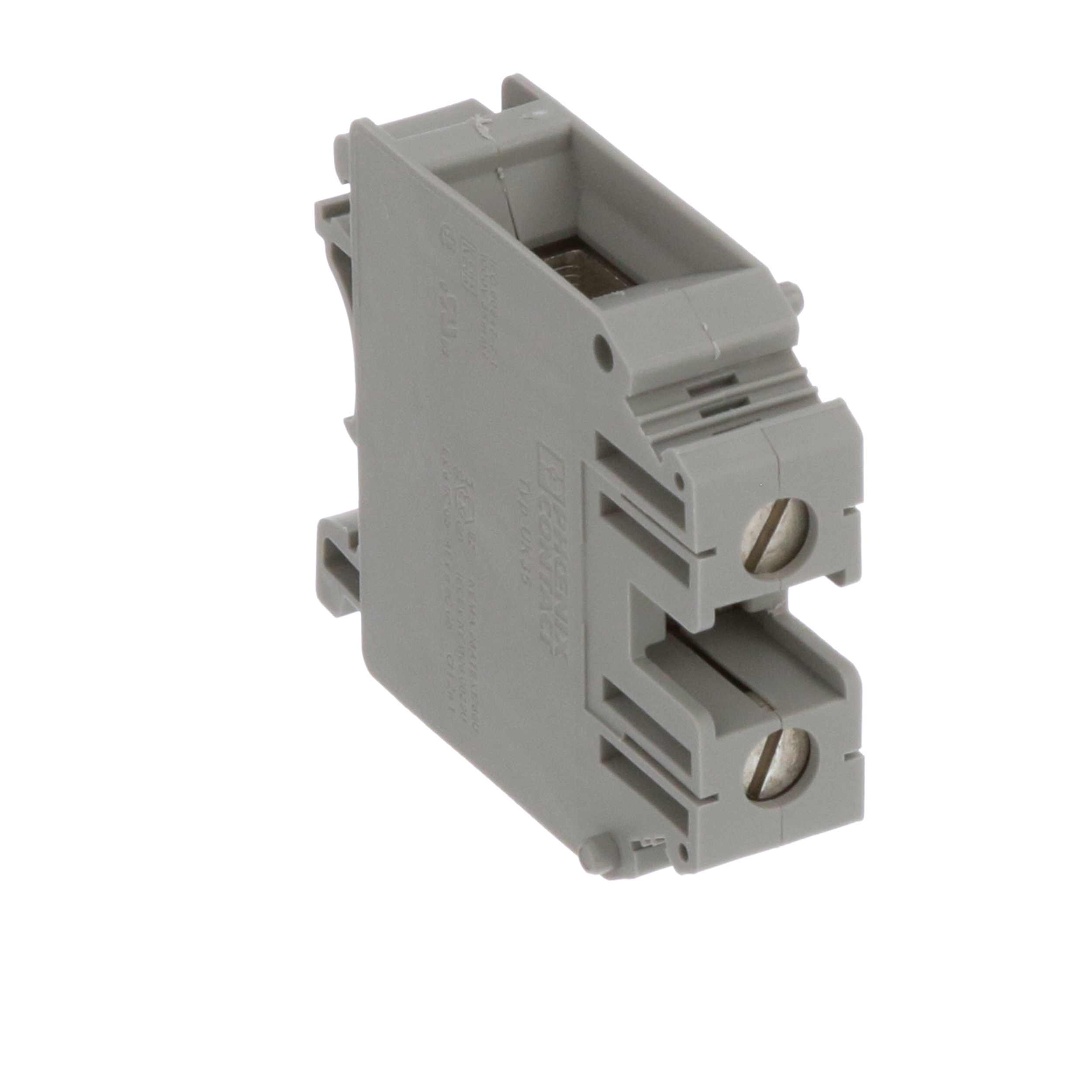 Phoenix Contact 3008012 UK 35 N Gray IEC Screw Clamp Terminal Block ...