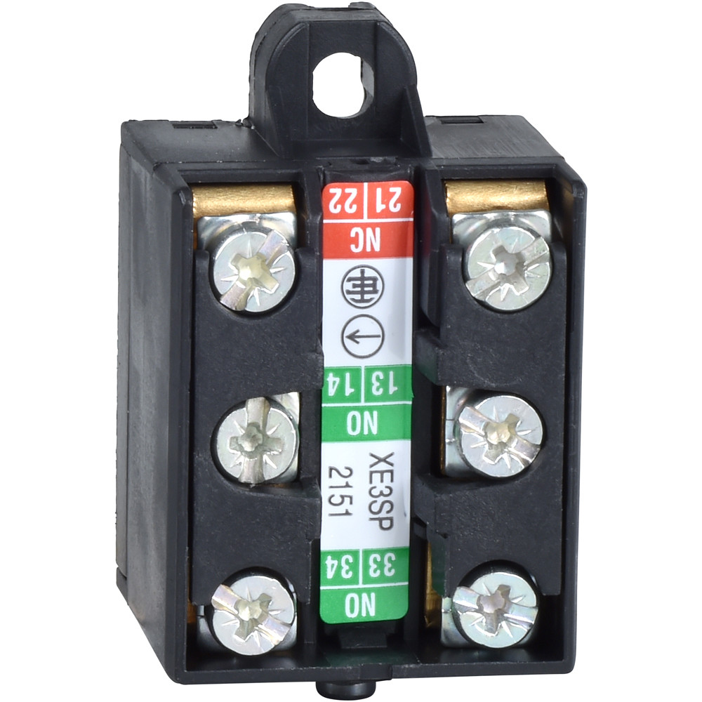 Telemecanique Sensors XESP1021 Limit switch contact block XESP, 2C/O ...