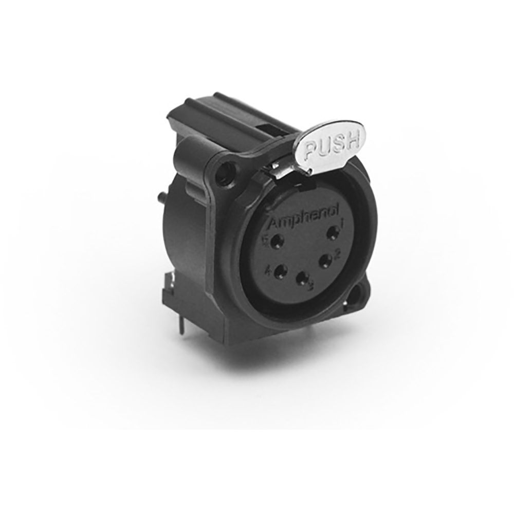 Amphenol Audio AX5F-AU METAL PLUG STR CORD 5 SKT