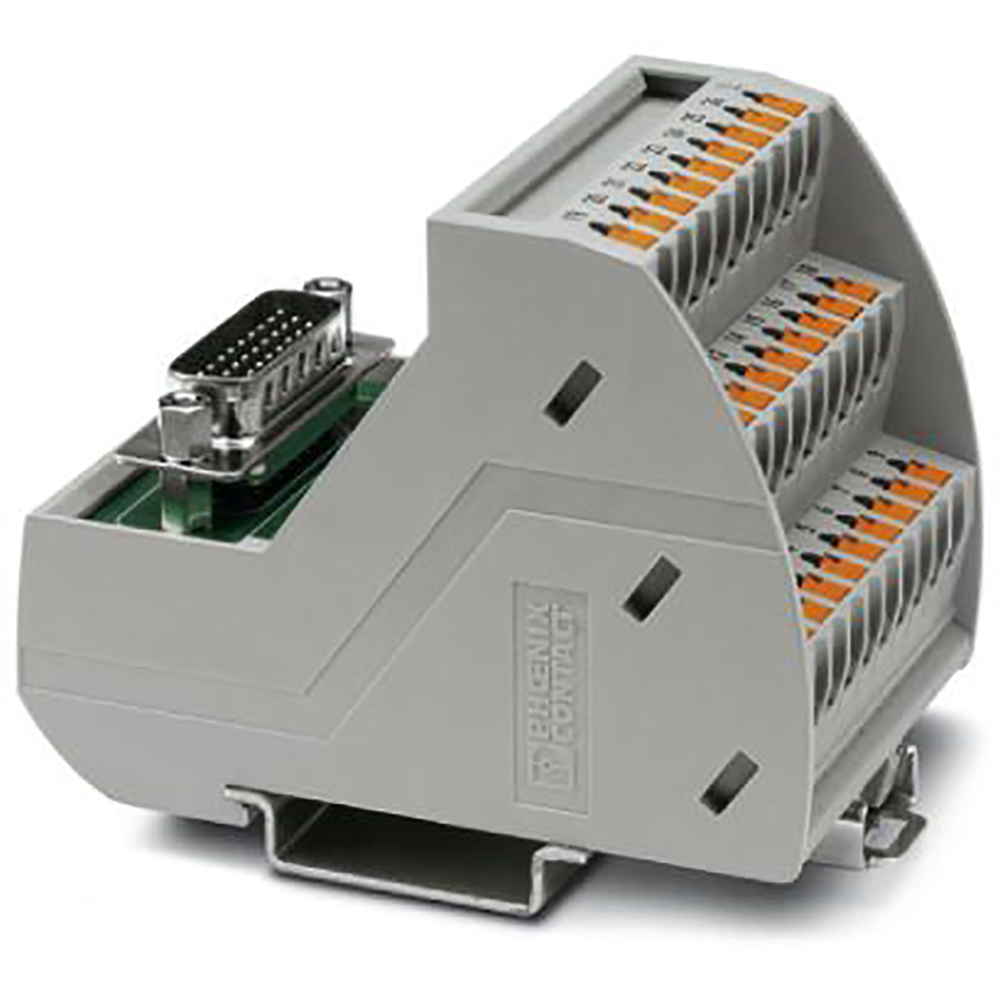 Phoenix Contact 2904269 Terminal block interface module;D-Sub, Male;26 ...