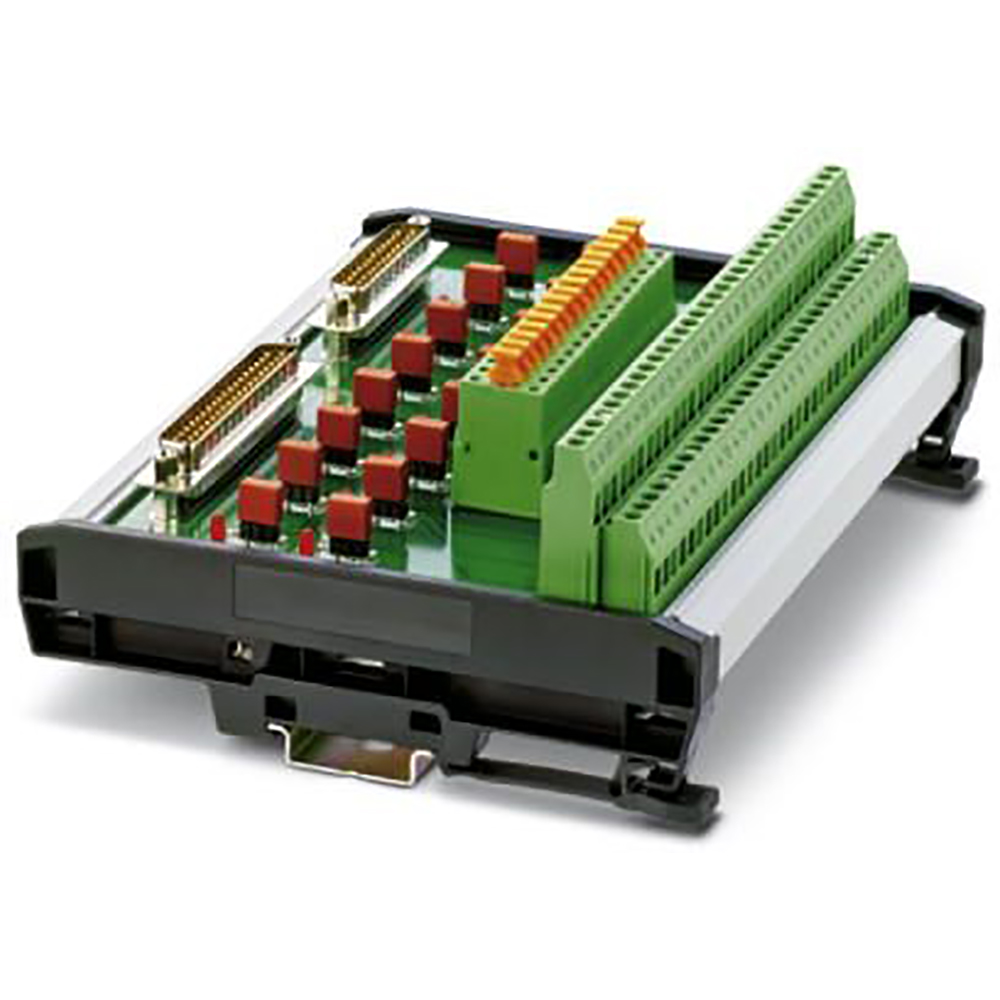 Phoenix Contact 2906181 Terminal block interface module;D-Sub, Male (2 ...