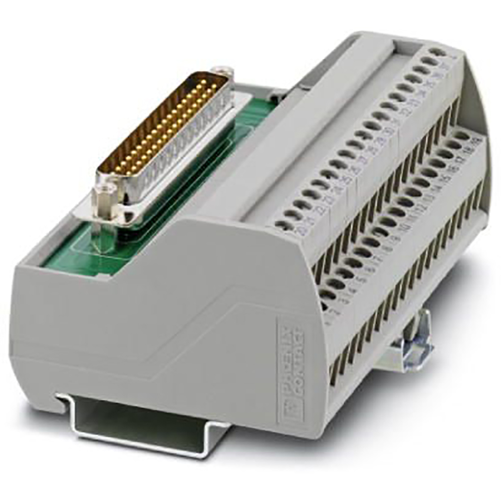 Phoenix Contact 2900676 Terminal block interface module;D-Sub, Male;37 ...