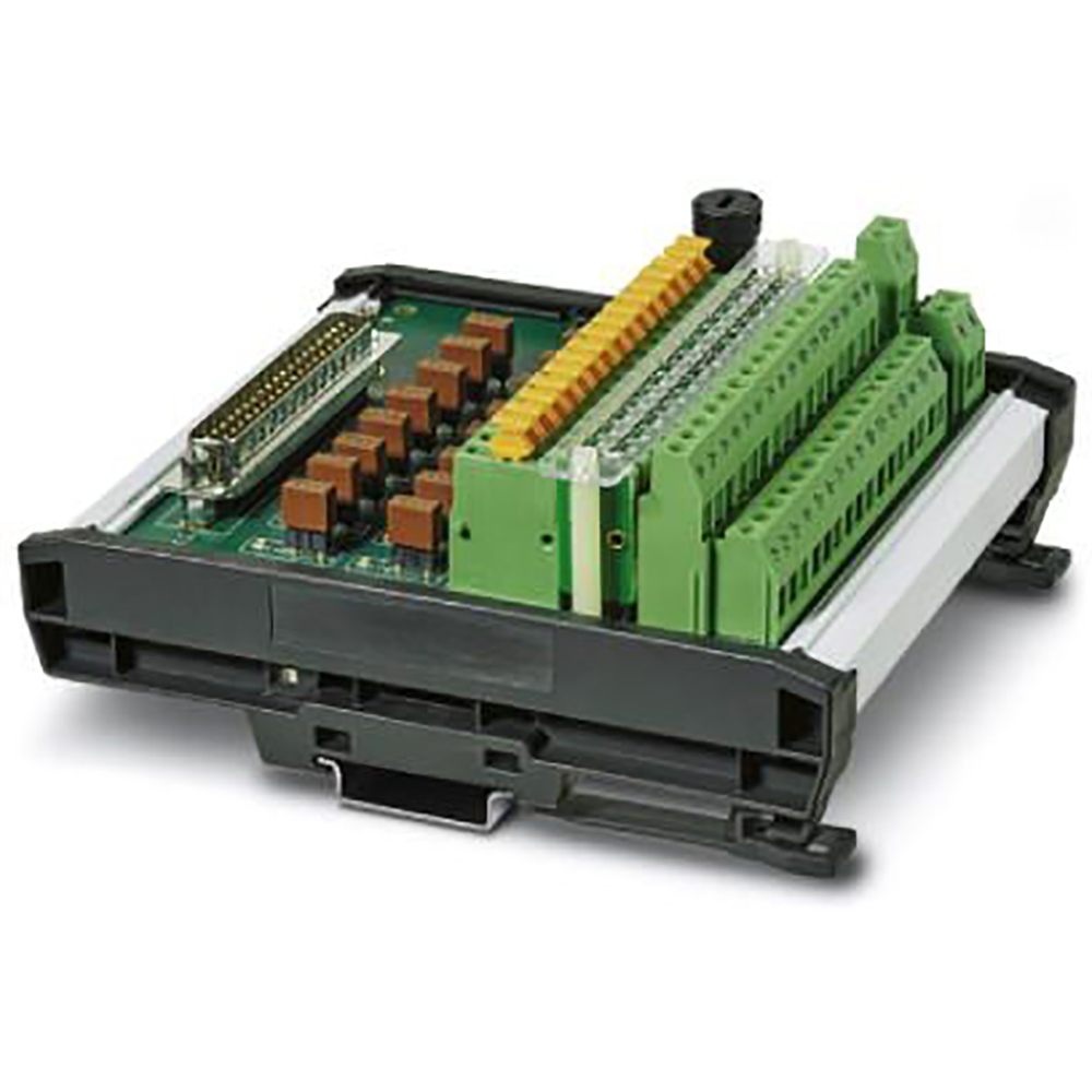 Phoenix Contact 2906189 Terminal block interface module;D-Sub, Male;37 ...