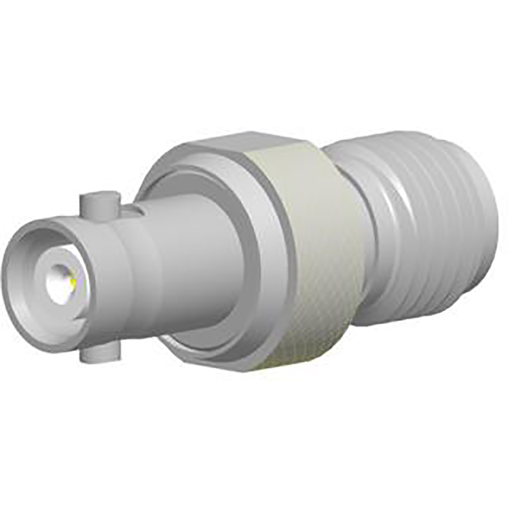 Amphenol RF APH-HDBNCJ-SMAJ Adapter;RF;HD-BNC Jack-SMA Jack;STR;Nickel PLD Brass;50Ohms