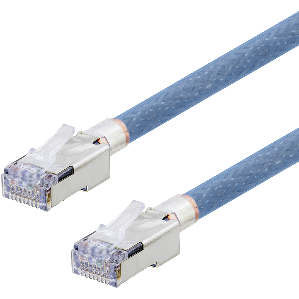 L-com TRA5261-50F Cat 5e Aerospace Ethernet Cable High-Temp Double ...
