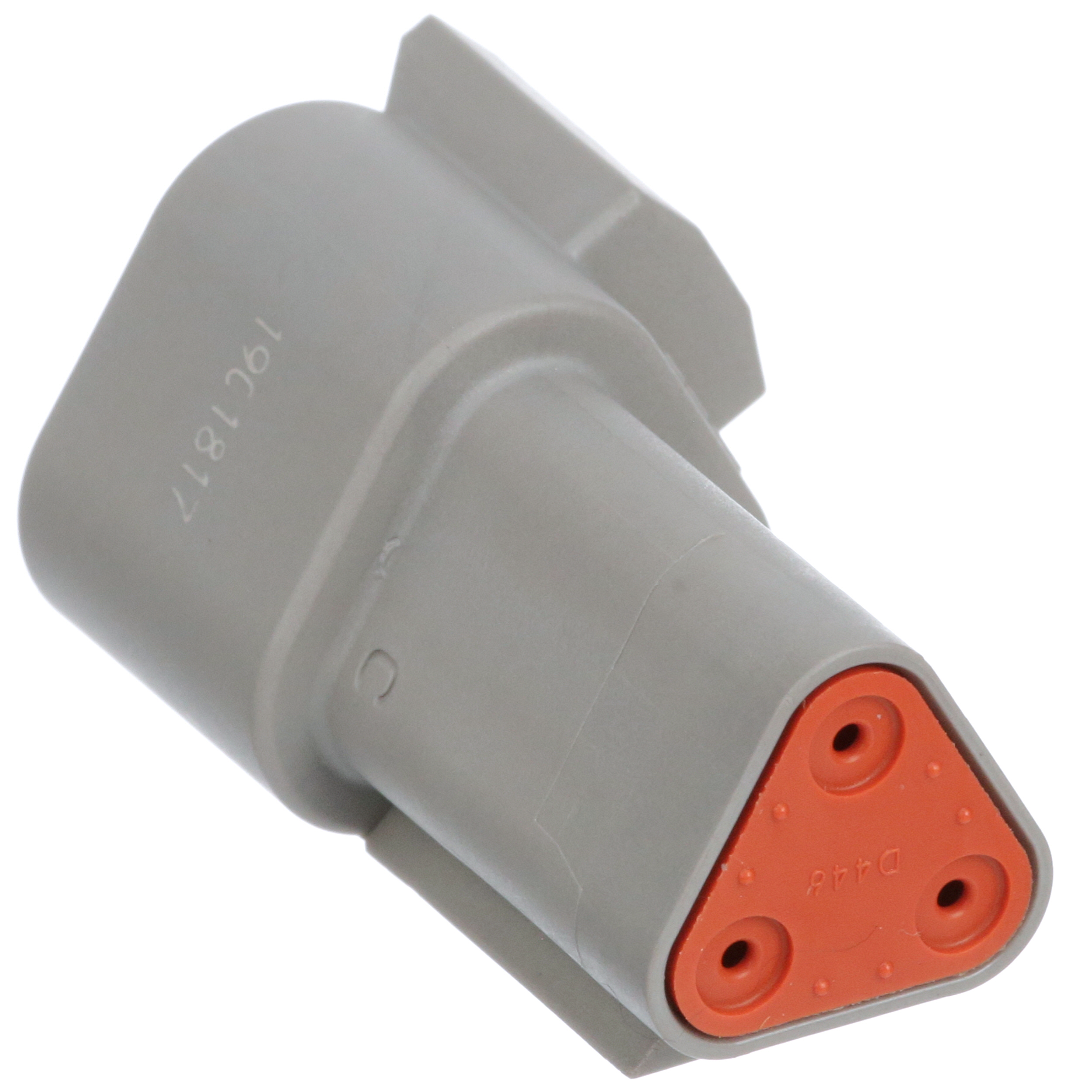 TE Connectivity DT04-3P Automotive Rectangular DC Connector Housing, 3 Pin Male Plug, DT Series