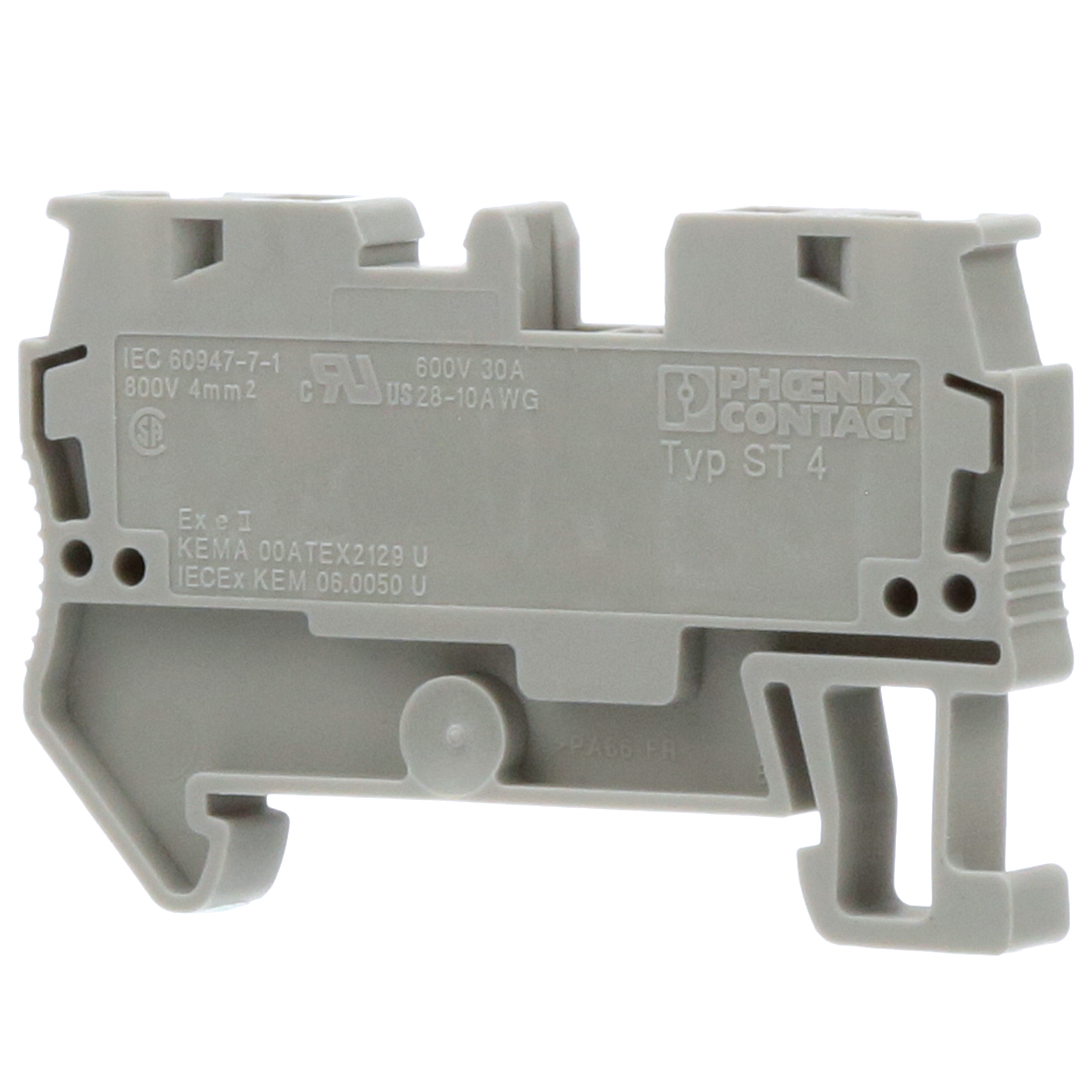 Phoenix Contact 3031364 Feed-Through Terminal Block 32A 800V Spring ...