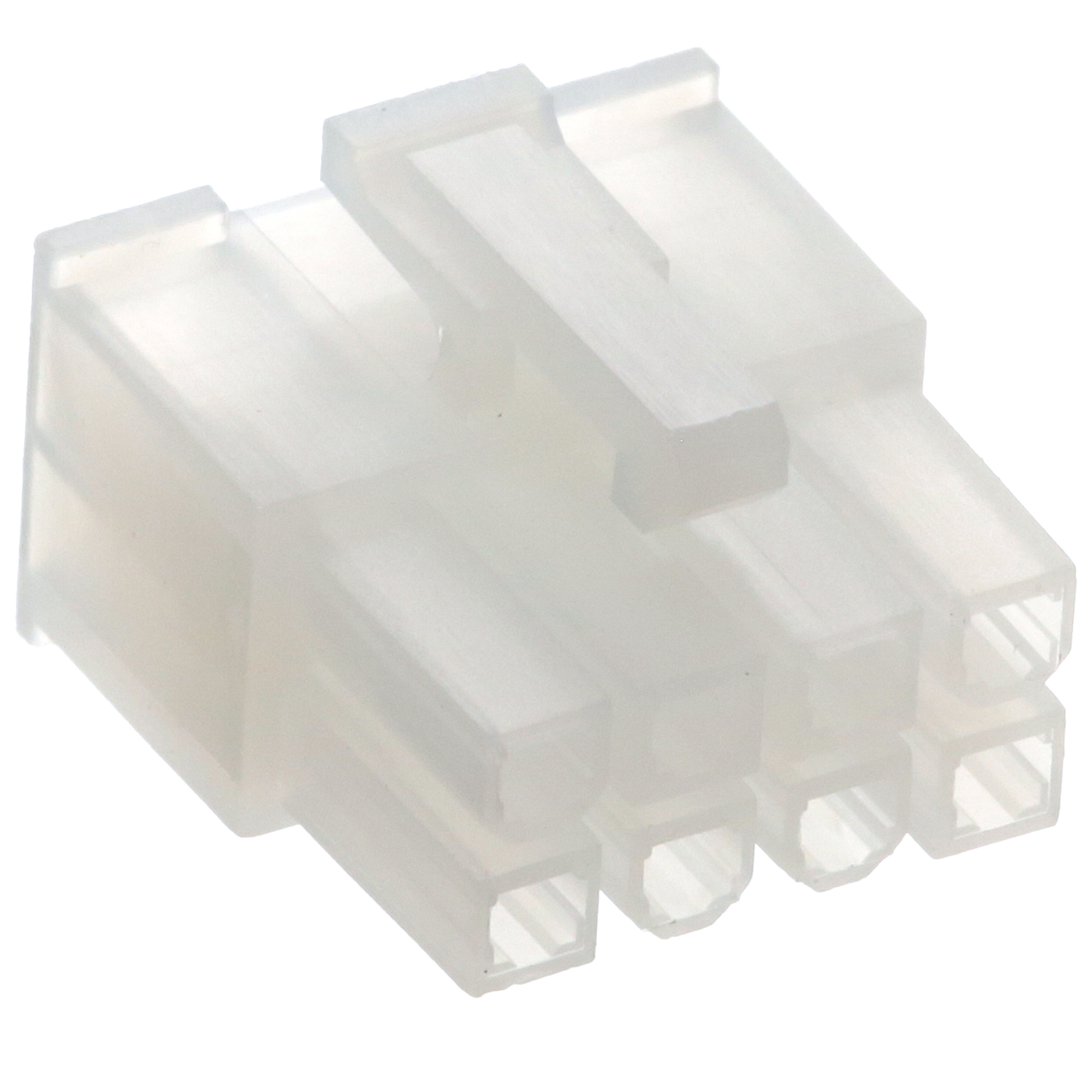 Molex Incorporated 39-01-2080 MINI-FIT JR. Series 4.2mm Pitch 8 Way 2Row Female Straight PCB ...