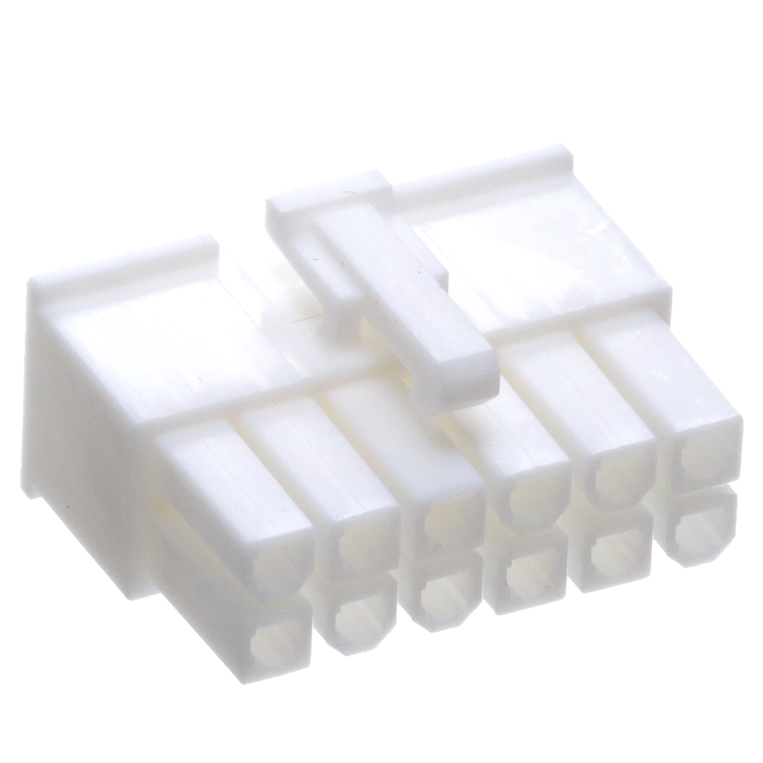 Molex Incorporated 39-01-2125 MINI-FIT JR. Series 4.2mm Pitch 12 Way 2 Row Male Straight PCB ...